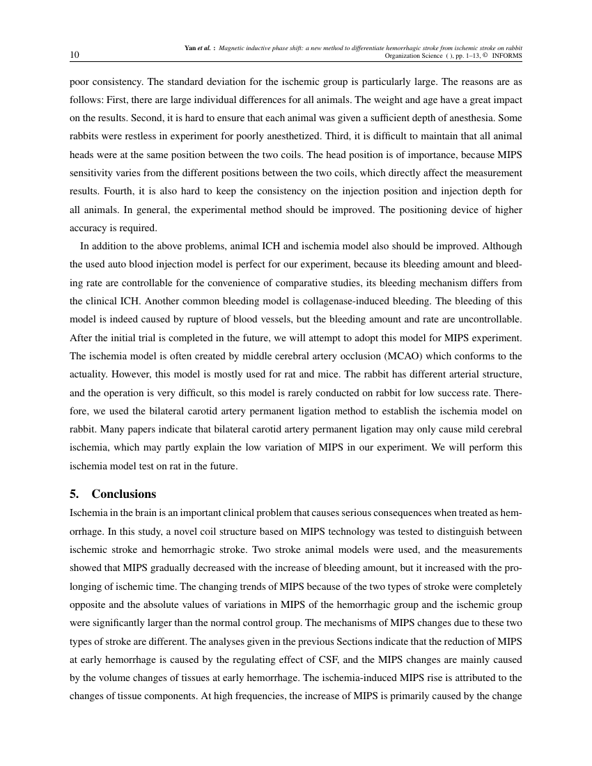Organization Science Template - Informs