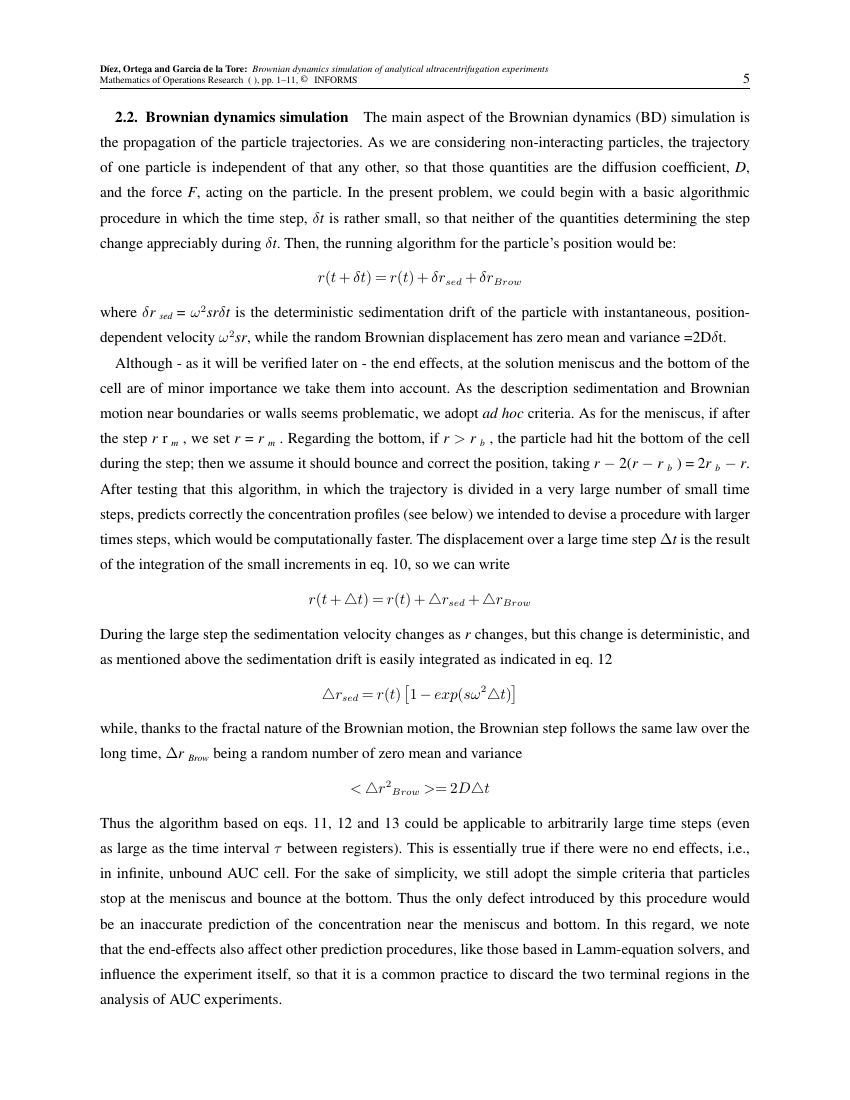 Mathematics of Operations Research Template - Informs