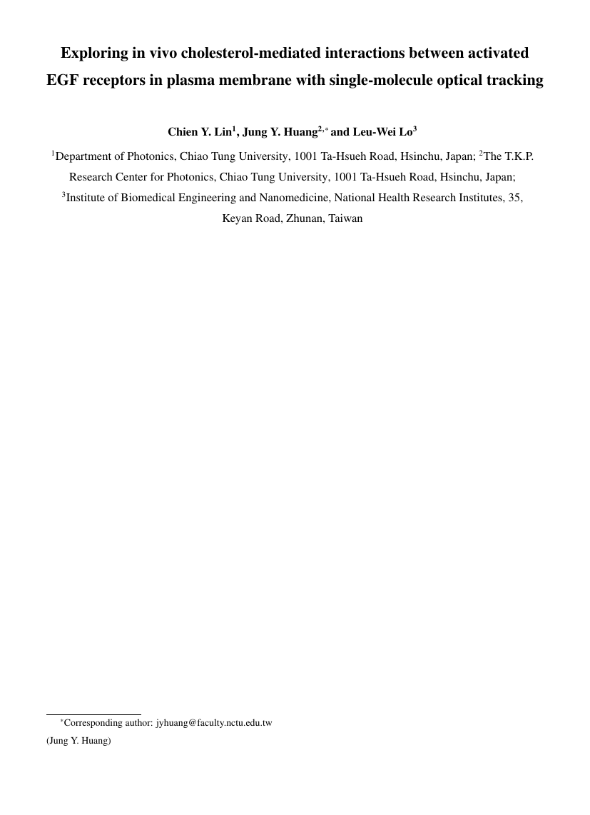 Molecular and Clinical Oncology Template - Spandidos Publications