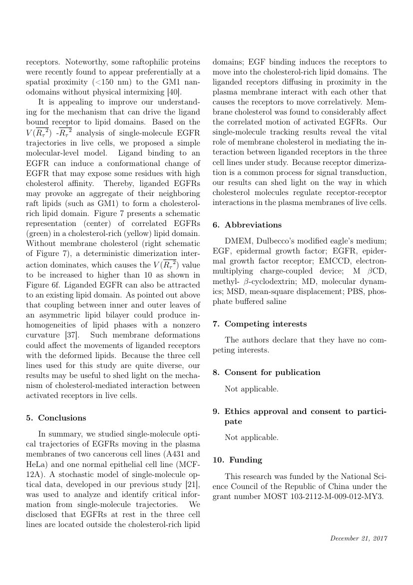 Swarm And Evolutionary Computation Template For Authors