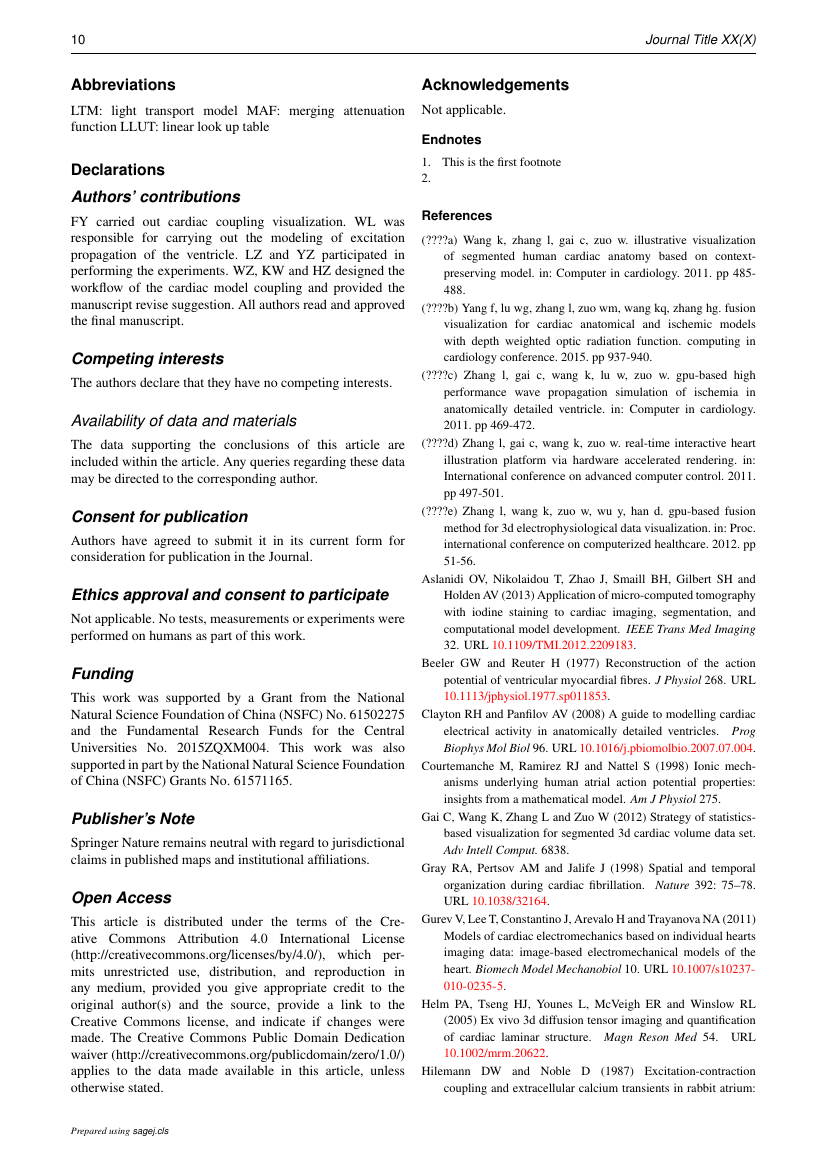 Sociology Template - SAGE