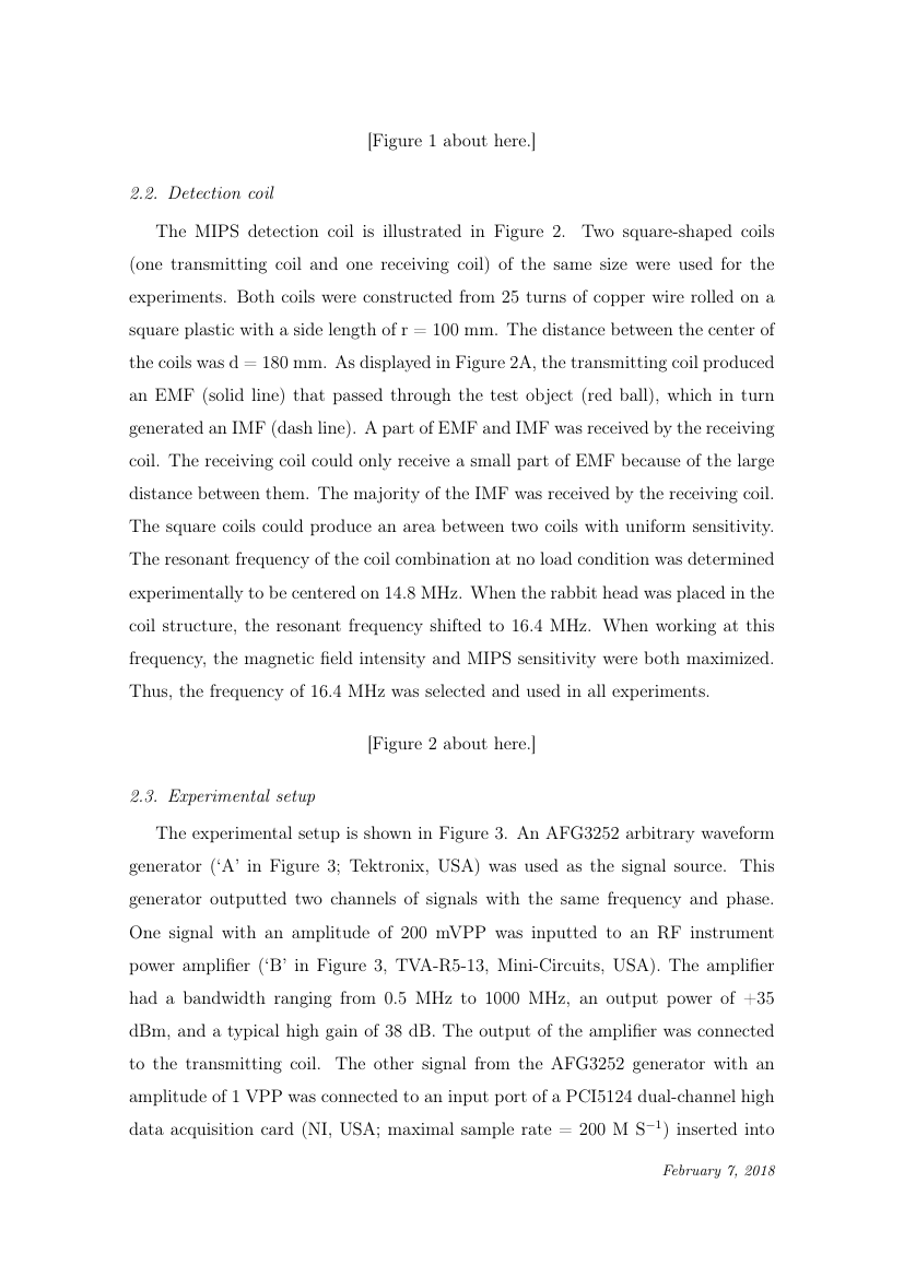 Progress in Aerospace Sciences template - For Authors