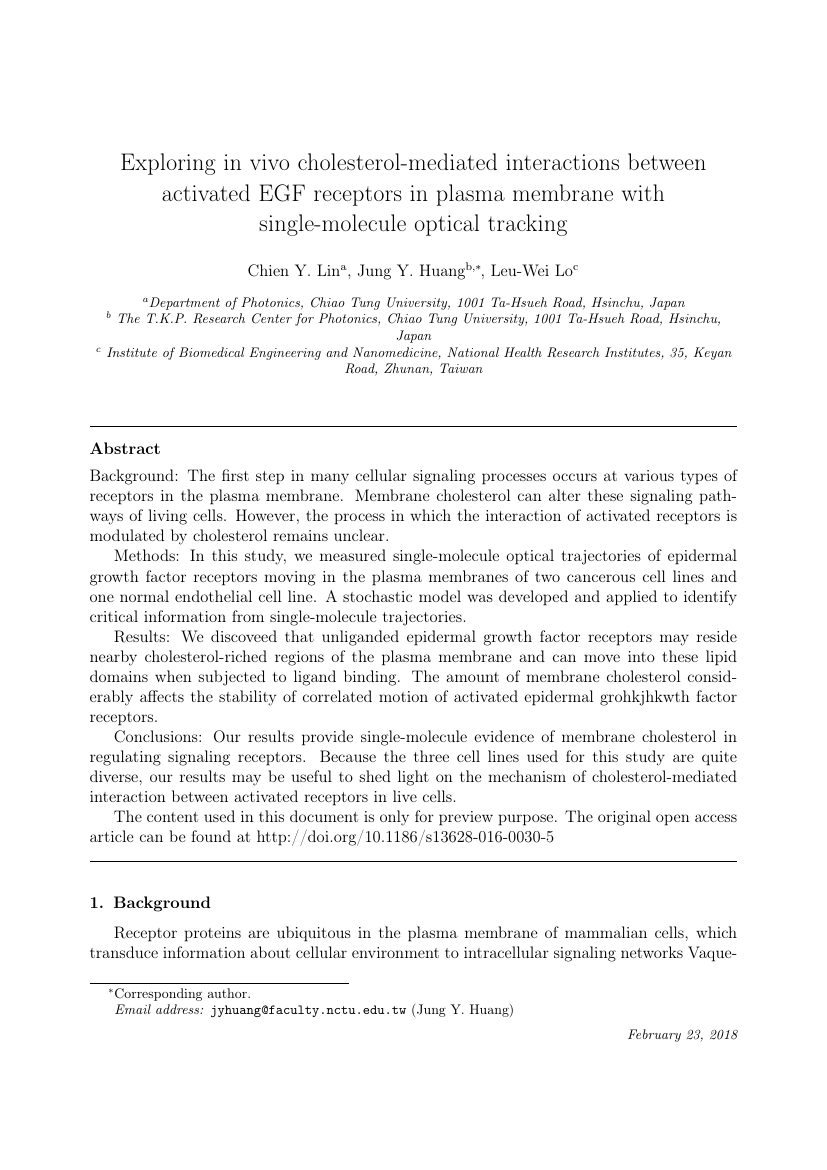 Experimental Eye Research template - For Authors