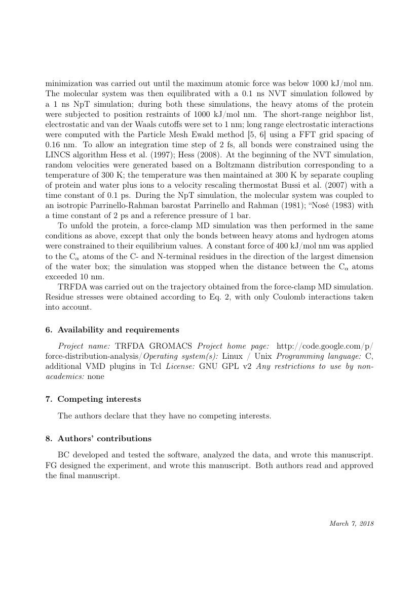 Elsevier Journals Format