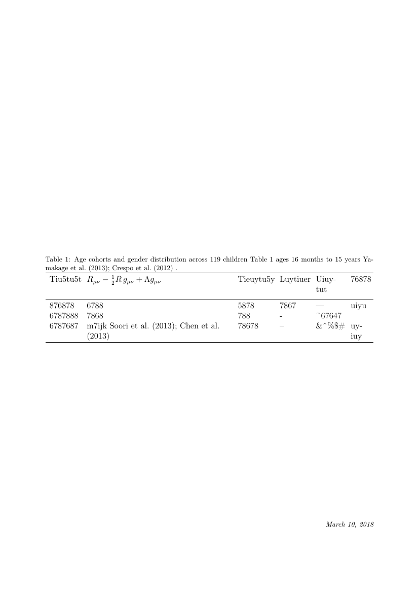 Toxicology template - For Authors