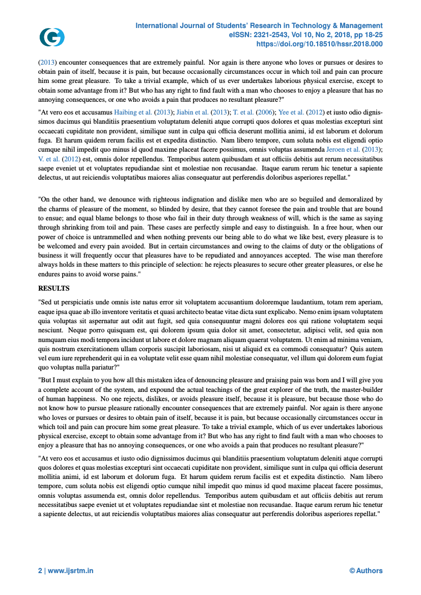 International Journal of Students' Research in Technology & Management ...