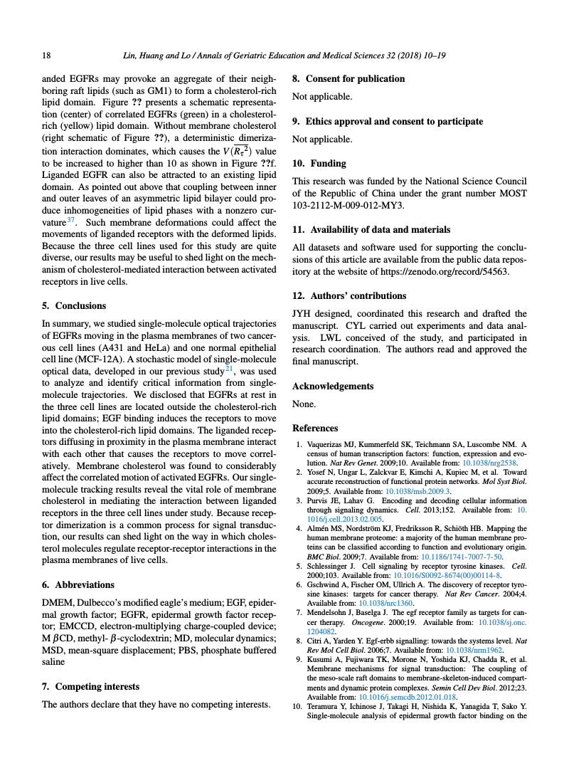 Annals of Geriatric Education and Medical Sciences Template ...