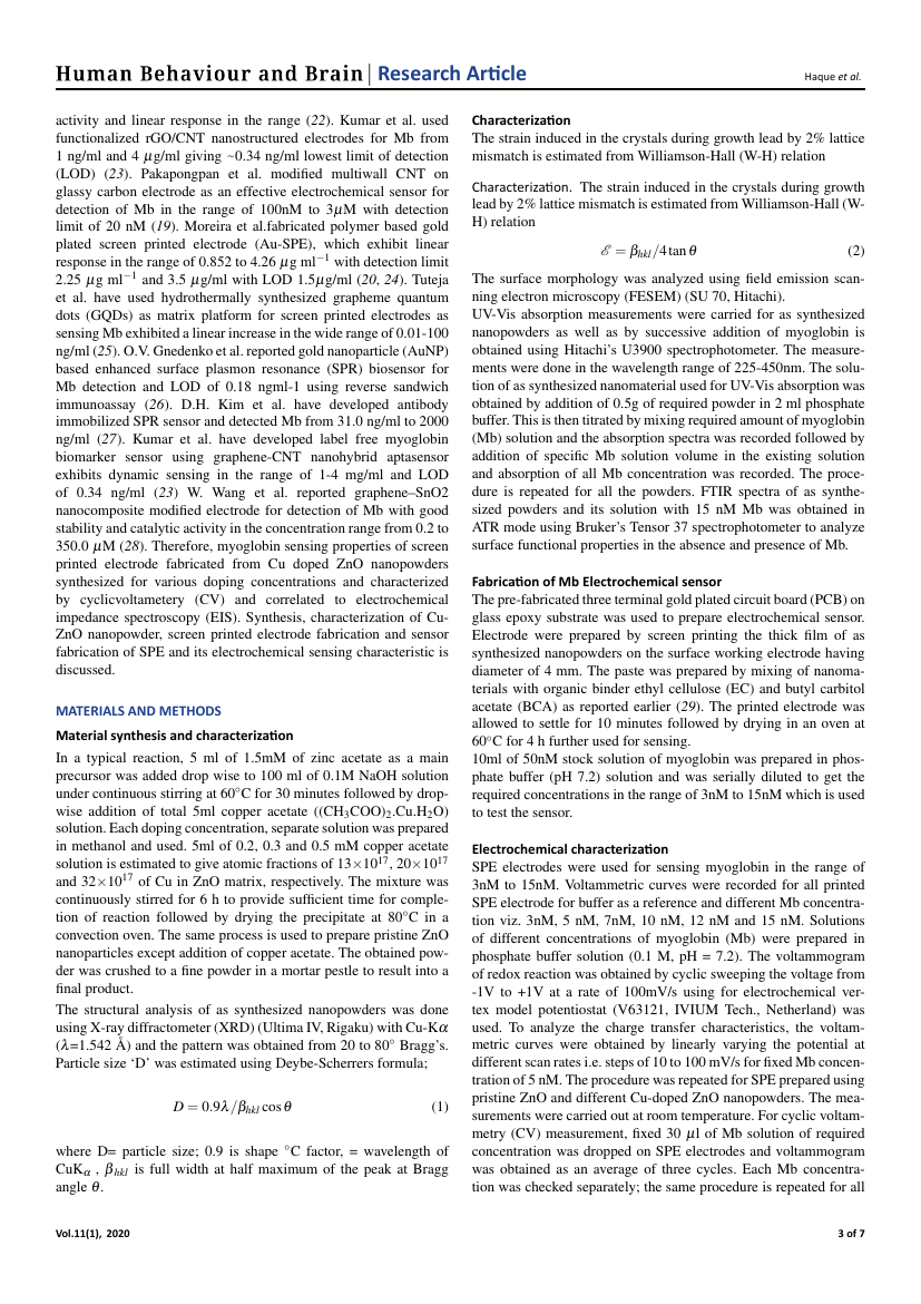 Human Behaviour and Brain Template - International Society of Neuroscience
