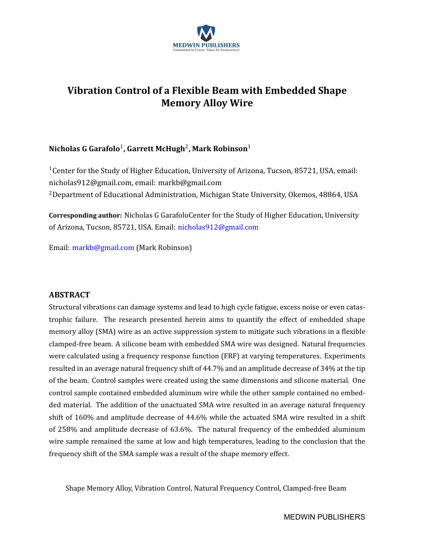 Clinical Pathology & Research Journal Template - Medwin Publishers