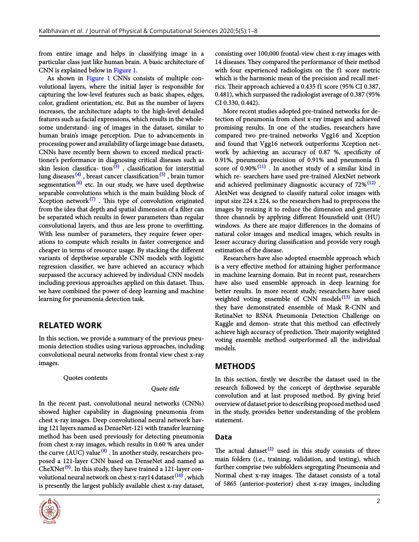 Journal of Physical & Computational Sciences Template - Sciresol