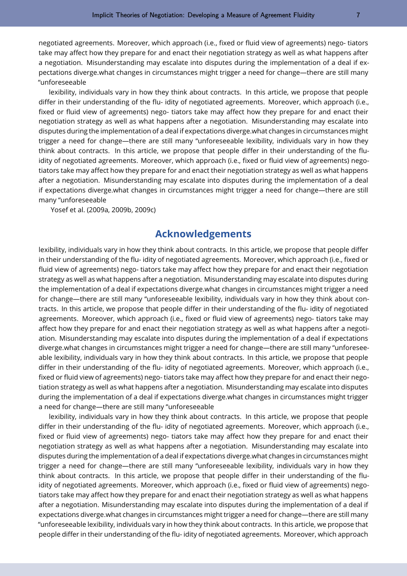 Negotiation and Conflict Management Research (NCMR) Template ...