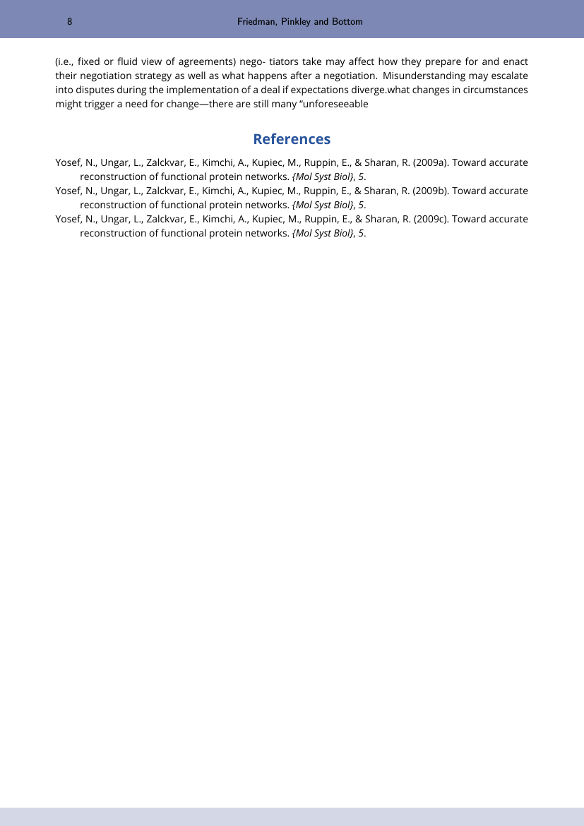 Negotiation and Conflict Management Research (NCMR) Template ...