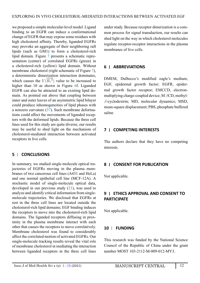 Clinical Medicine and Medical Research Template - Innovative Journal