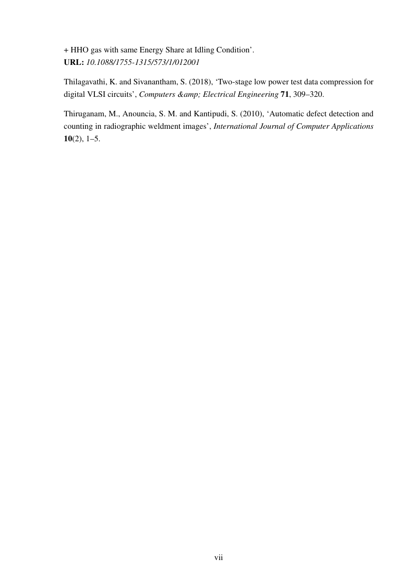 Template for VIT Synopsis Template - VIT
