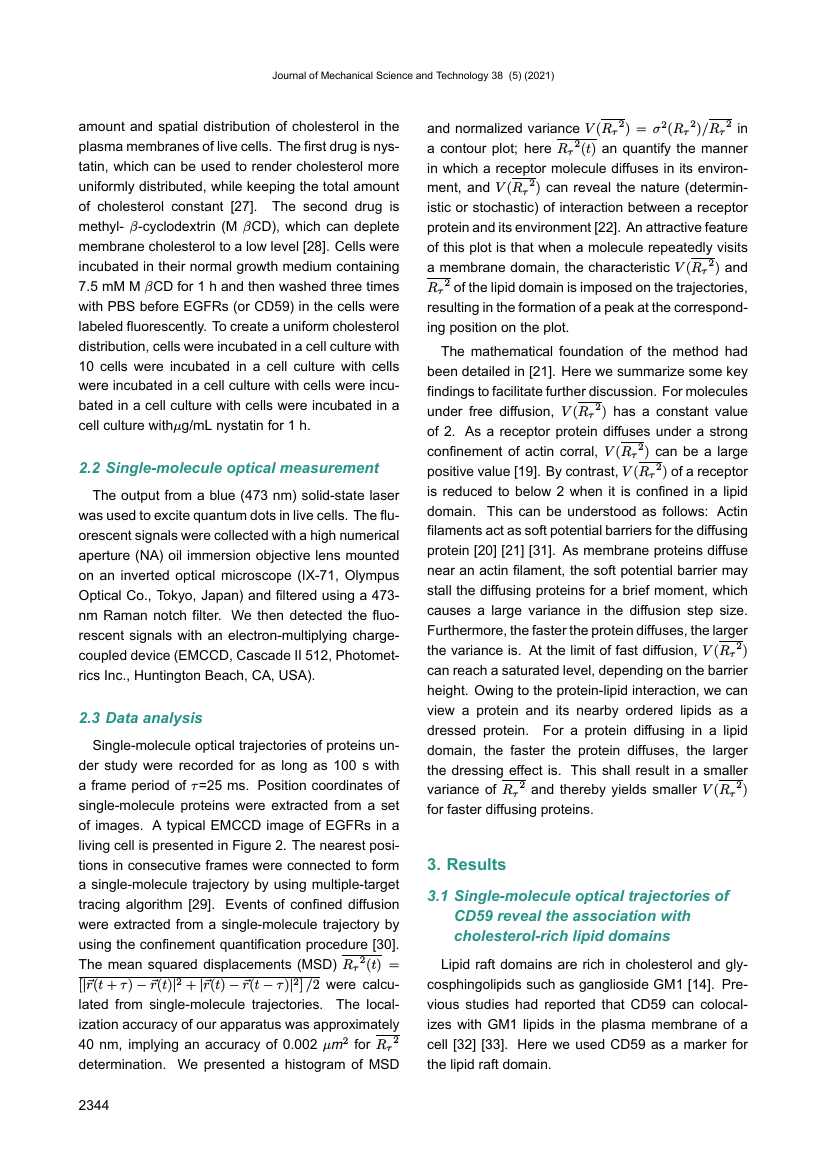 Journal of Mechanical Science and Technology Template - Springer