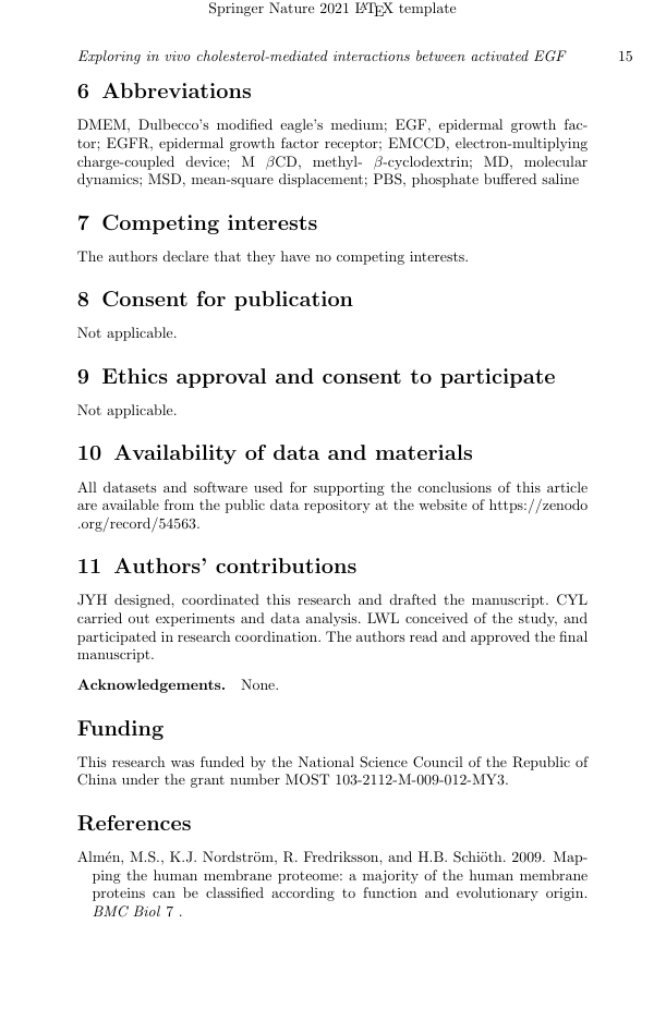 Springer Nature Chicago-based Humanities Reference Style Template ...