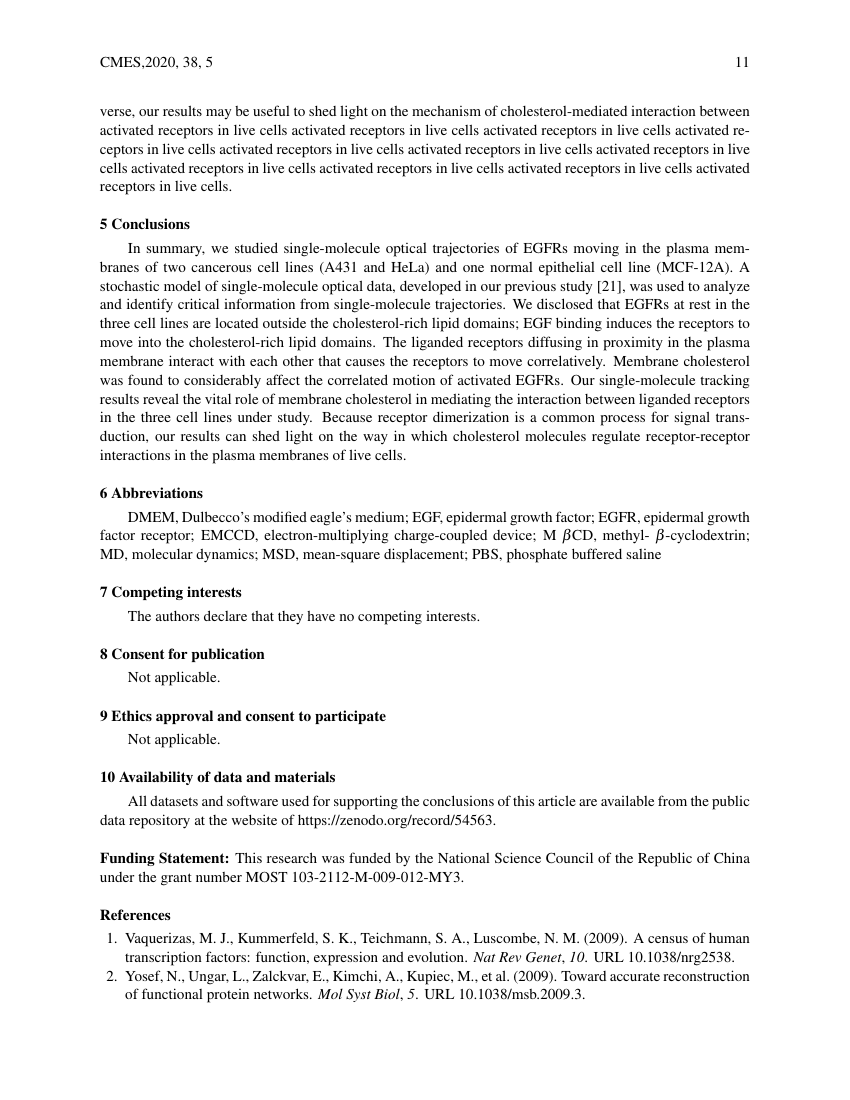 Computer Modeling in Engineering & Sciences Template - Tech Science Press