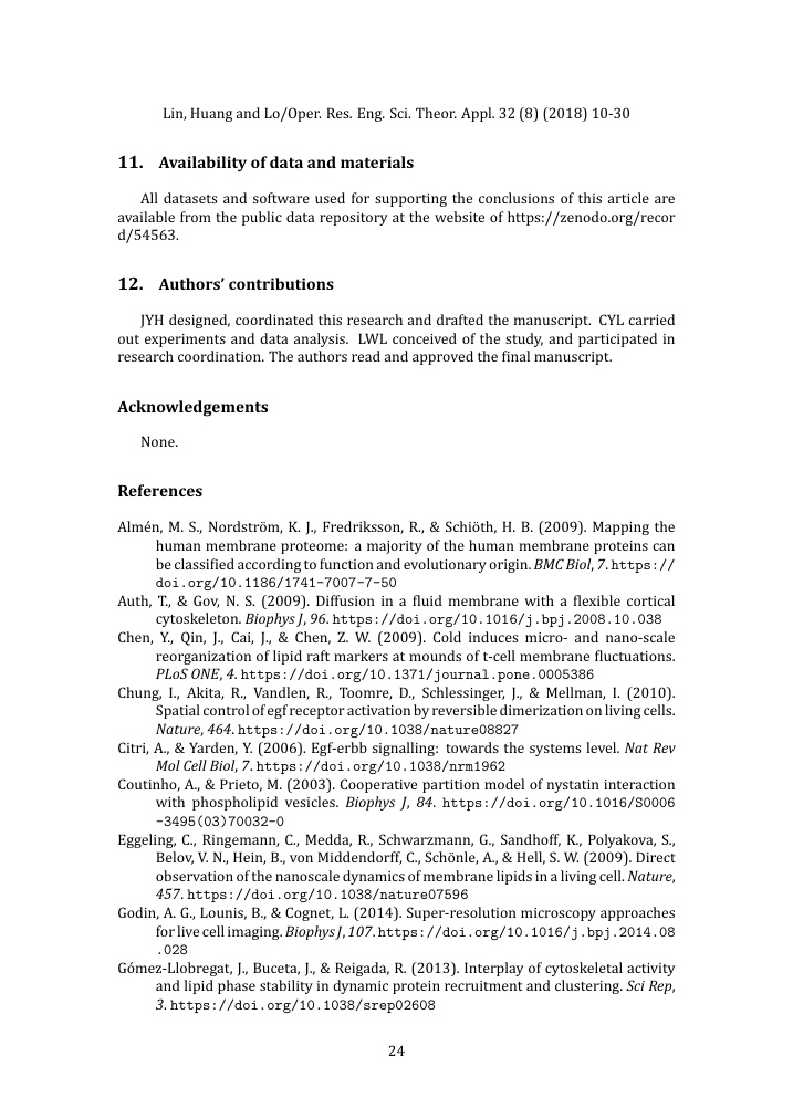 Operational Research in Engineering Sciences: Theory and Applications ...