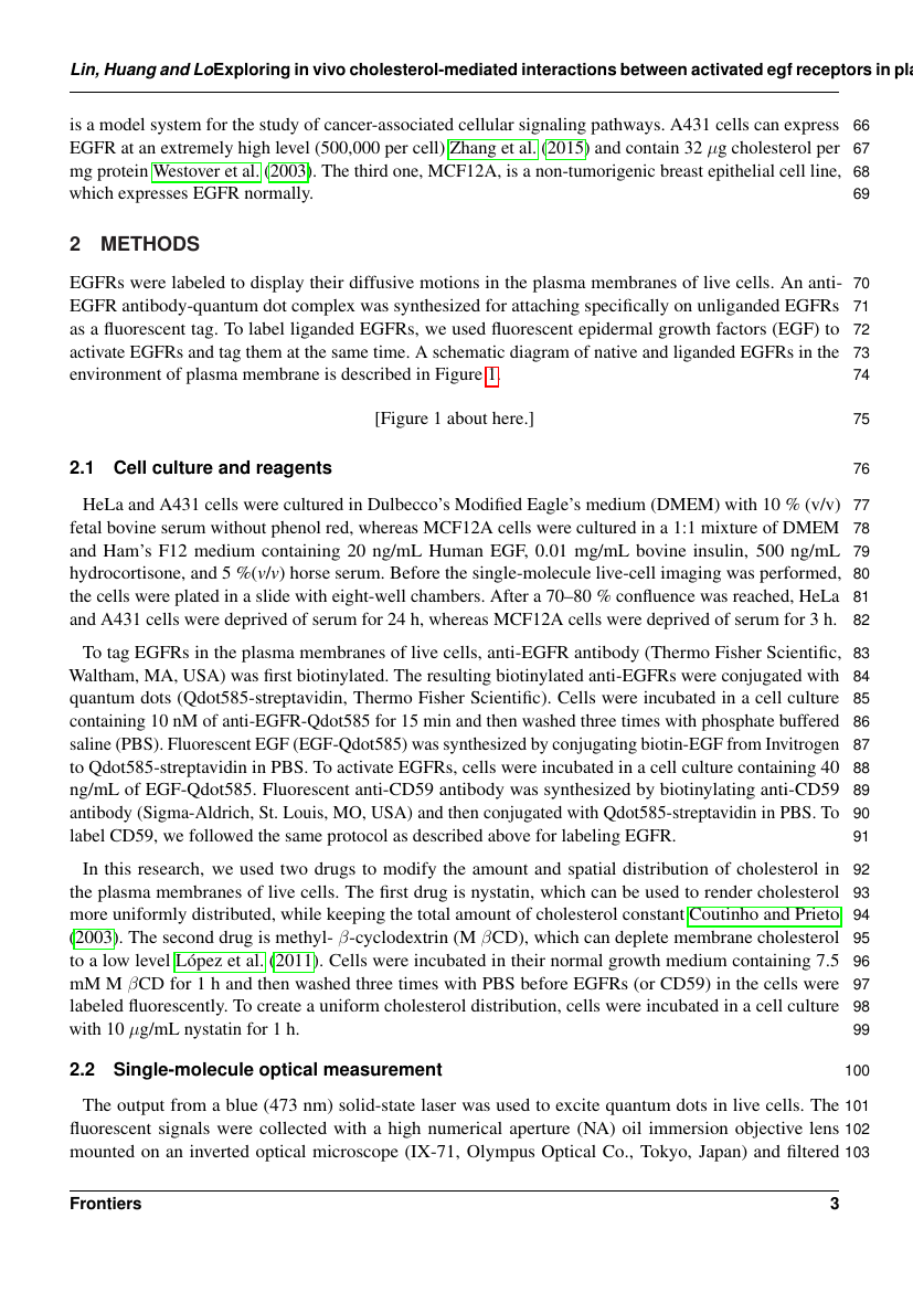 Frontiers Media Harvard Template - Frontiers Media