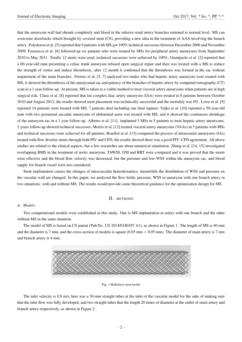 Journal of Algorithms and Optimization Template - World Academic Publishing