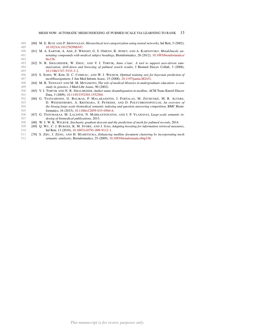 SIAM Journal on Matrix Analysis and Applications Template - Society for ...