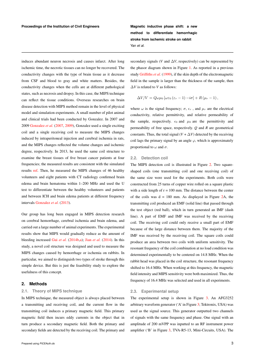 Proceedings of the Institution of Civil Engineers Template - ICE Publishing