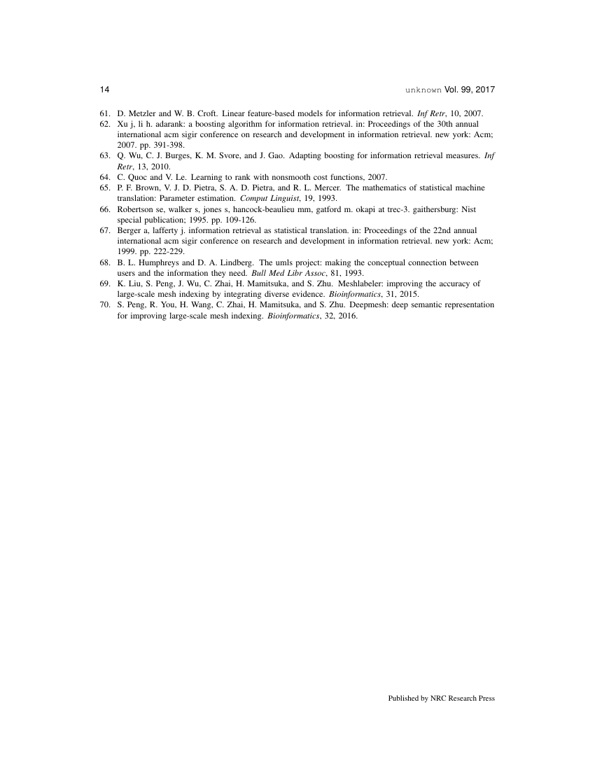 Genome Template - NRC Research Press