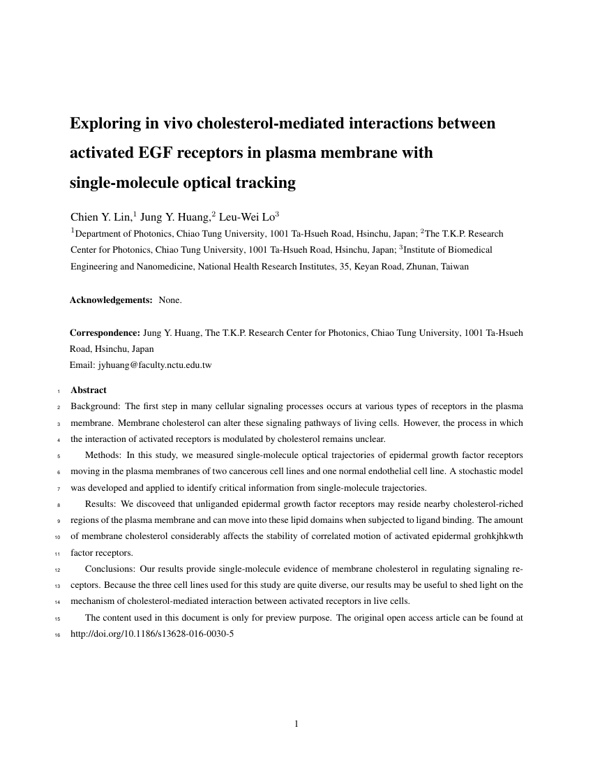 Hematology Reports Template - PagePress Publications