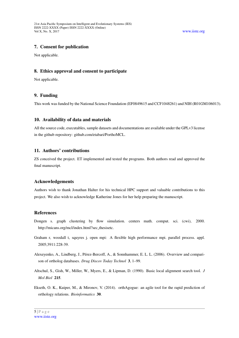 Journal of Natural Sciences Research Template - International Institute ...