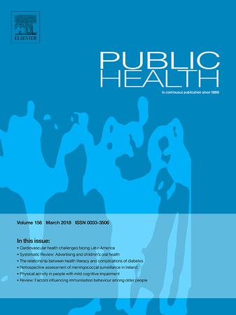 Public Health template - For Authors