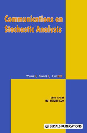 Communications on Stochastic Analysis Template - Serials Publications