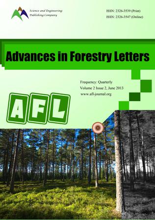 Advances in Forestry Letters Template - Science and Engineering ...