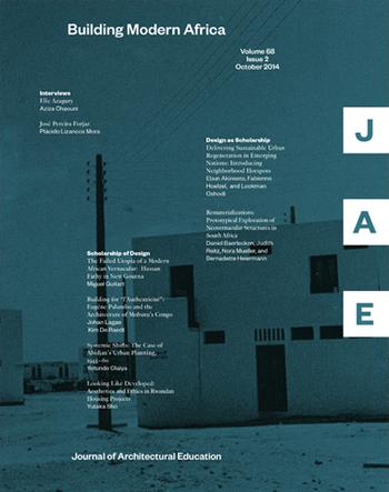 Journal of Architectural Education Template - Taylor and Francis