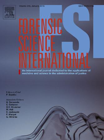 Forensic Science International template - For Authors