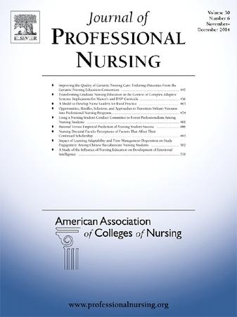 Journal of Professional Nursing template - For Authors