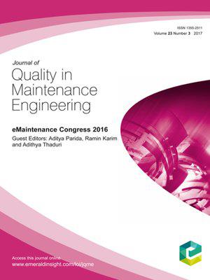 Journal of Quality in Maintenance Engineering Template - Emerald Publishing