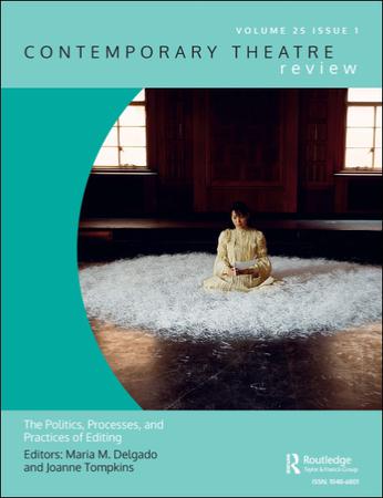 Contemporary Theatre Review Template - Taylor and Francis
