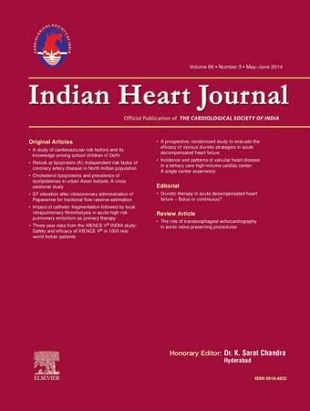 Indian Heart Journal template - For Authors