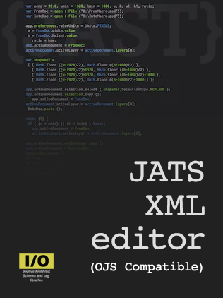 Journal archiving schema and tag libraries - JATS XML (OJS Compatible ...