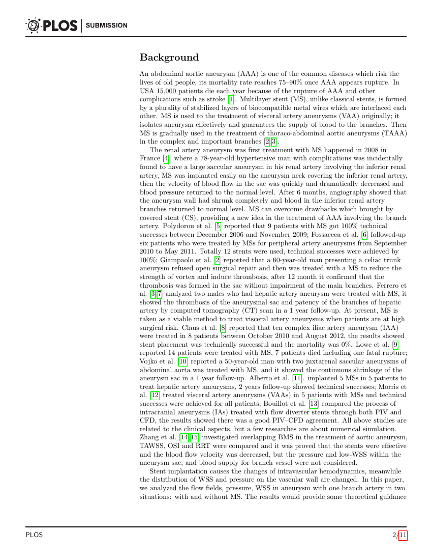 PLOS Medicine Template - PLOS