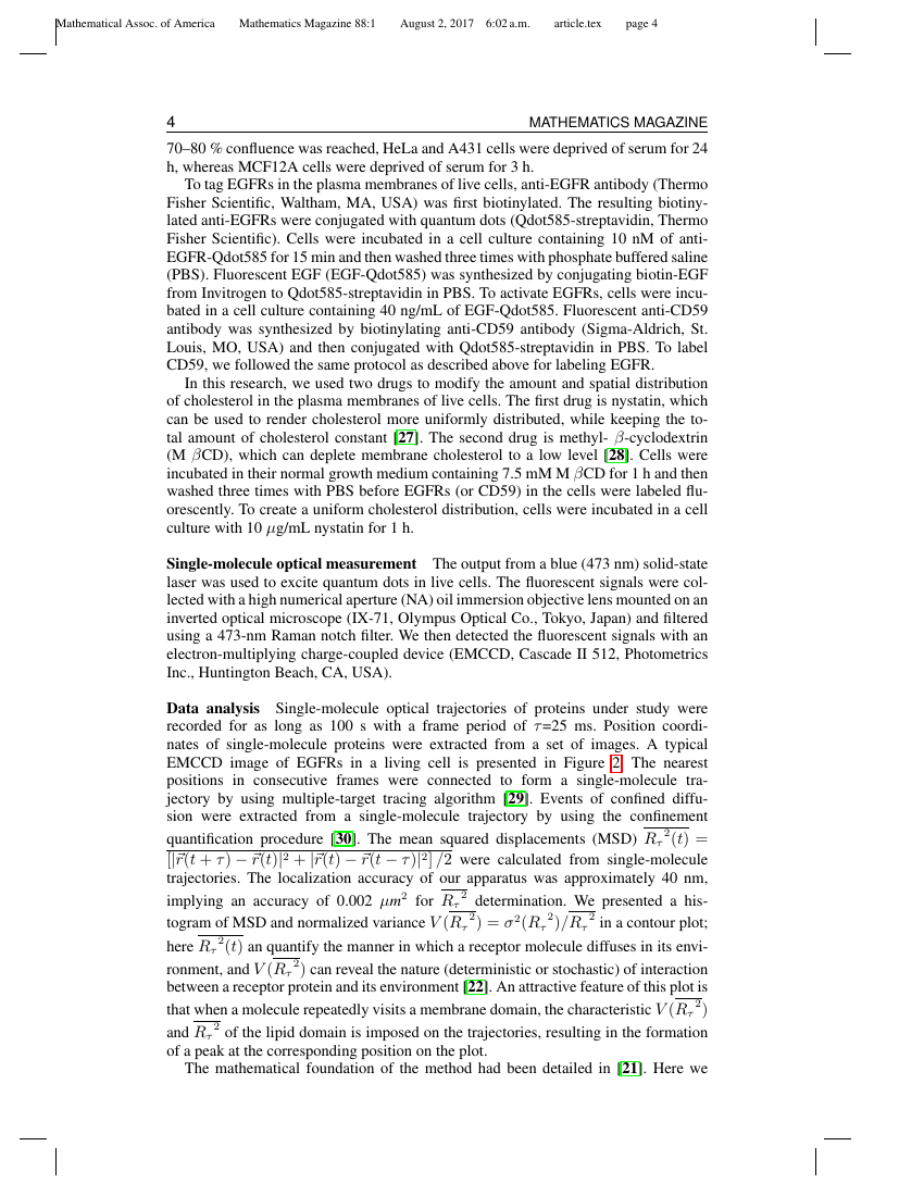 Mathematics Magazine Template - Mathematical Association of America