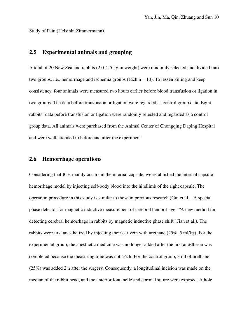 Food Science (Assignment/Report) Template - University of Melbourne
